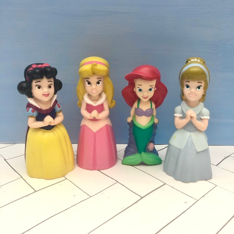 Vintage Disney Princesses Squeeze Toys - Etsy