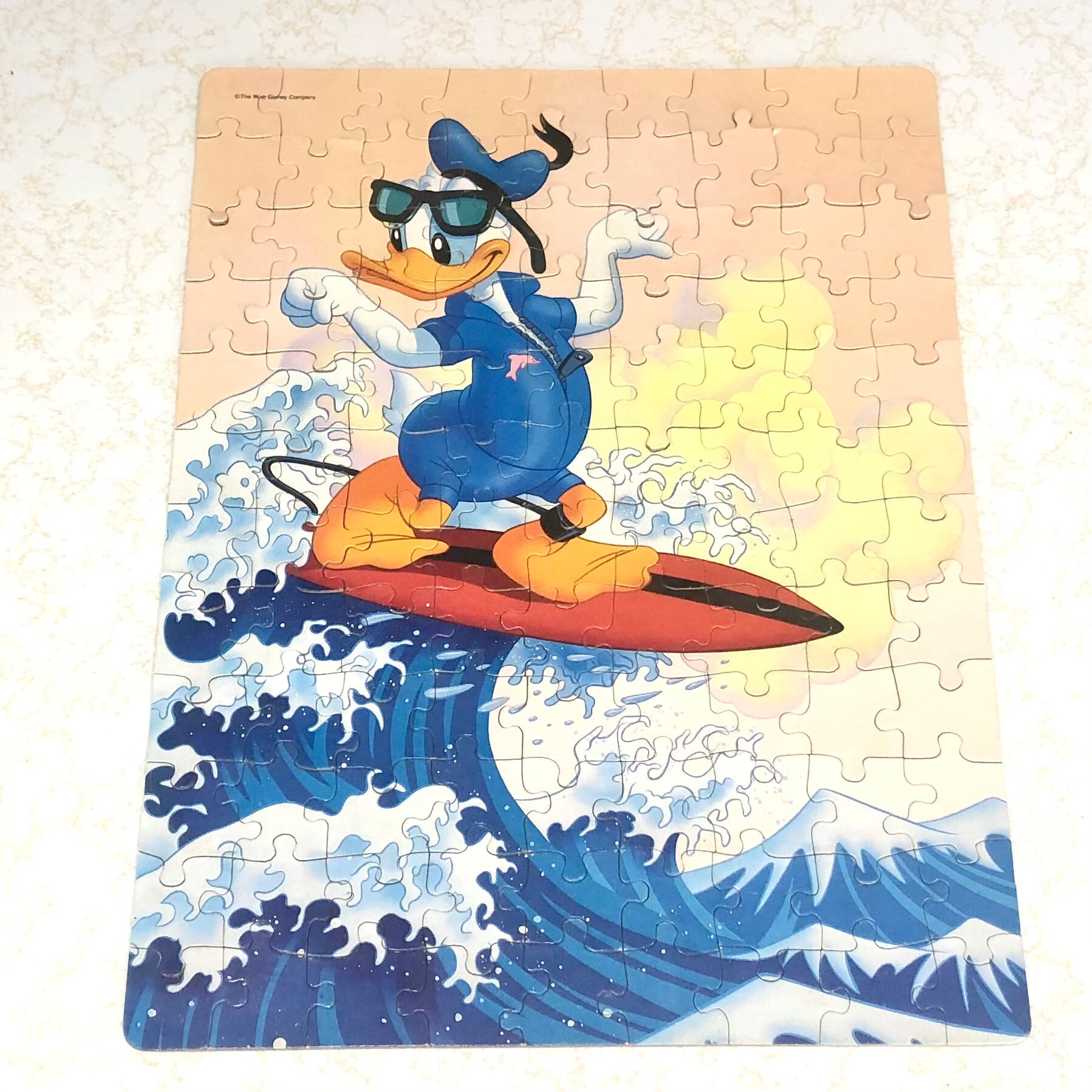 1980s Disney Donald Duck 100 Piece Jigsaw Puzzle - Etsy