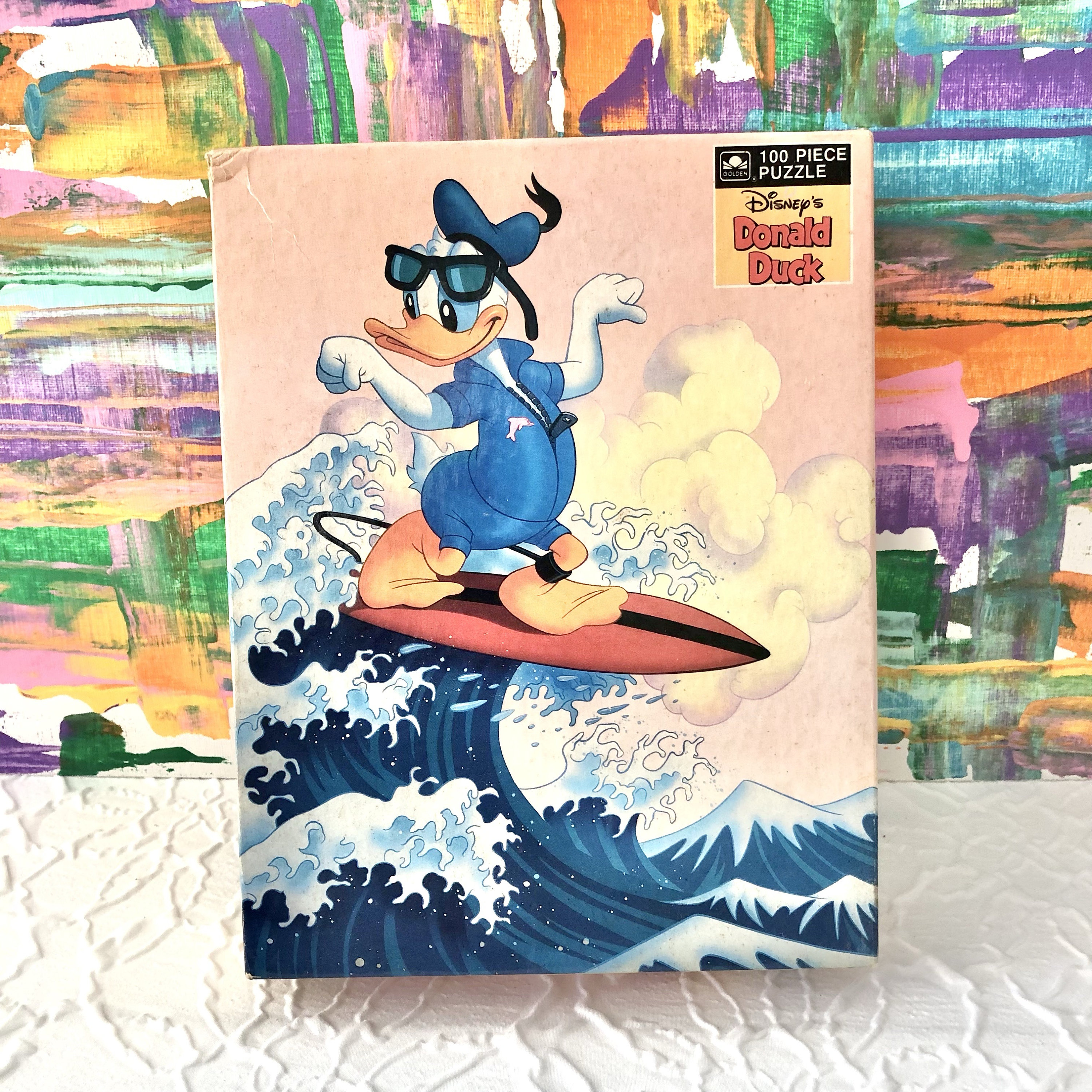 1980s Disney Donald Duck 100 Piece Jigsaw Puzzle - Etsy