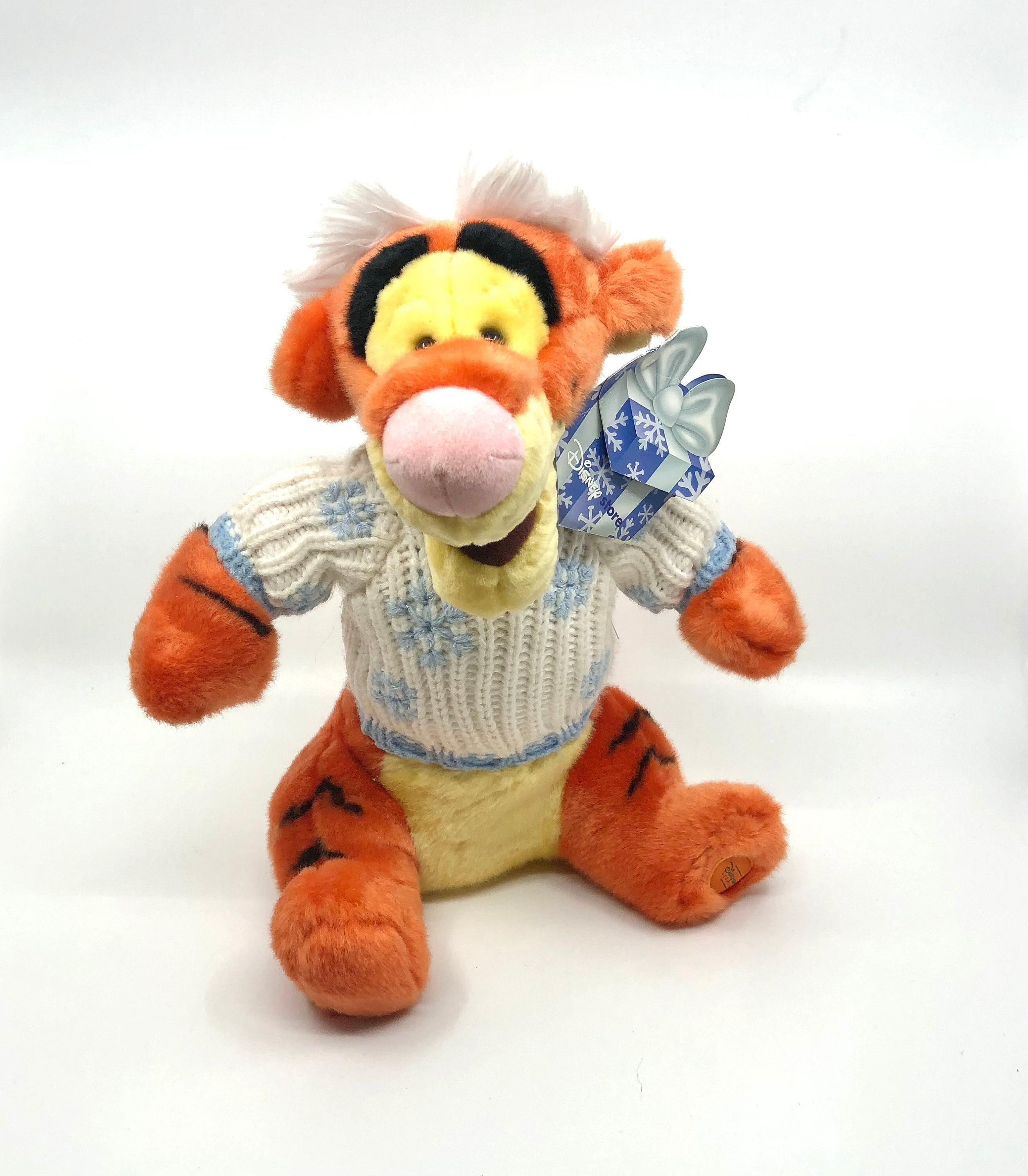 Vintage 13 Plush Tigger Dressed for Winter - Etsy