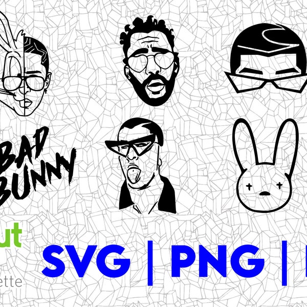 Bad Bunny Stickers Png - Etsy