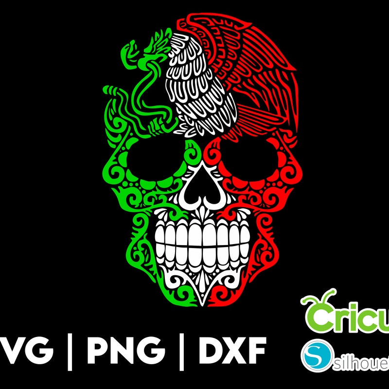 Skull Svg - Etsy
