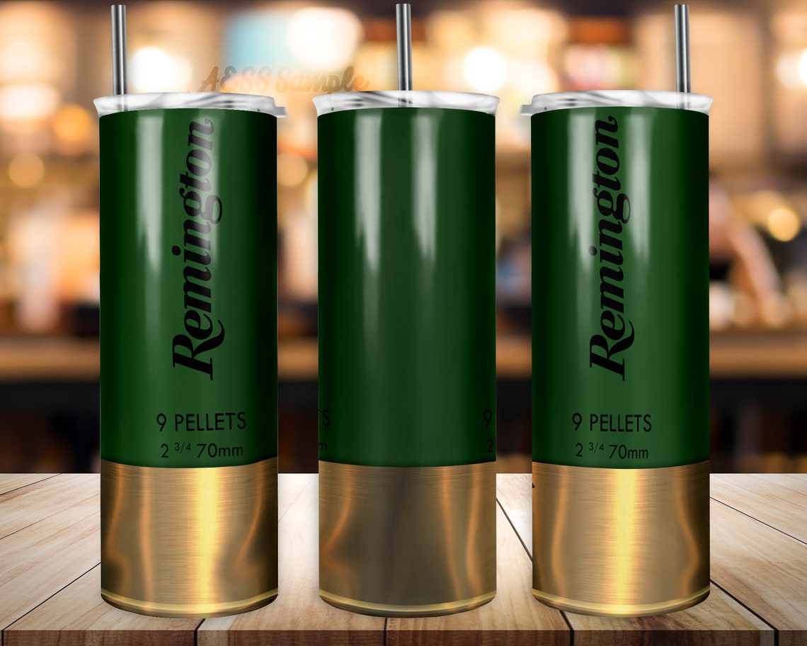 Green Shotgun Shell Tumbler Design | 20oz Tumblers | Tumbler Wrap ...