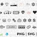 Middle Finger Bundle SVG PNG DFX Great for T-shirts, Decals, Stickers ...
