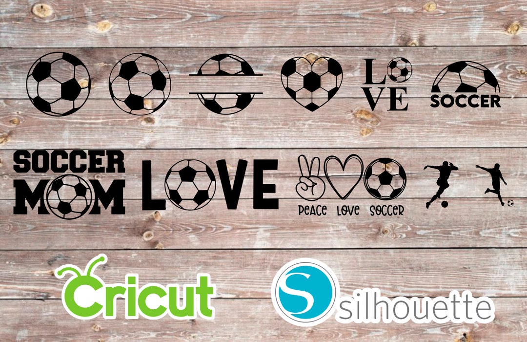Soccer SVG Files, PNG EPS | Great for T-shirts, Decals, Stickers and ...