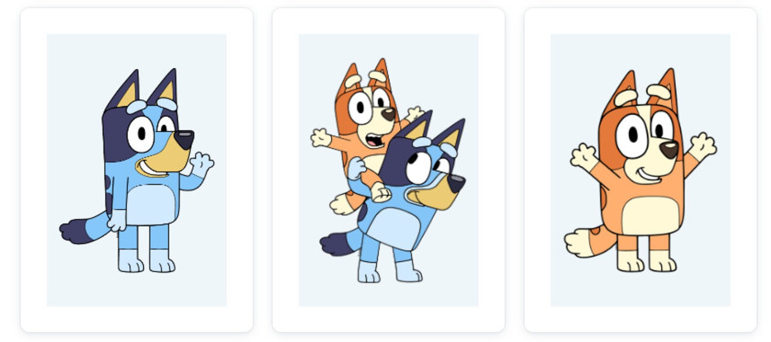 Bluey Prints Digital Download / Bluey Decor / Bluey Bedroom Decor ...