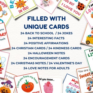 Kids Printable Lunchbox Notes Printable Lunch Box Notes Lunch Box Jokes ...