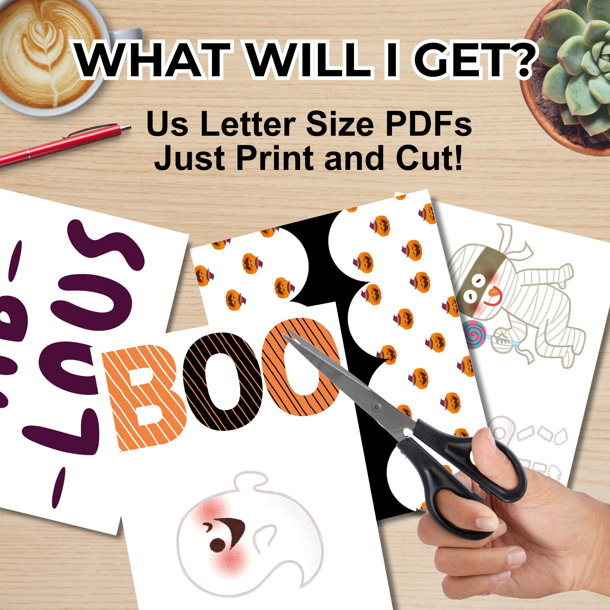 Halloween Bulletin Board Kit Fall Themed Bulletin Board Decor Set ...