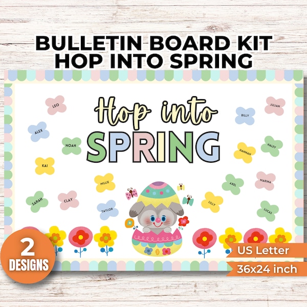 Spring Bulletin - Etsy