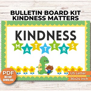 Bulletin Board Kit Bulletin Board Decor Set | Ready-to-use Poster Sized ...