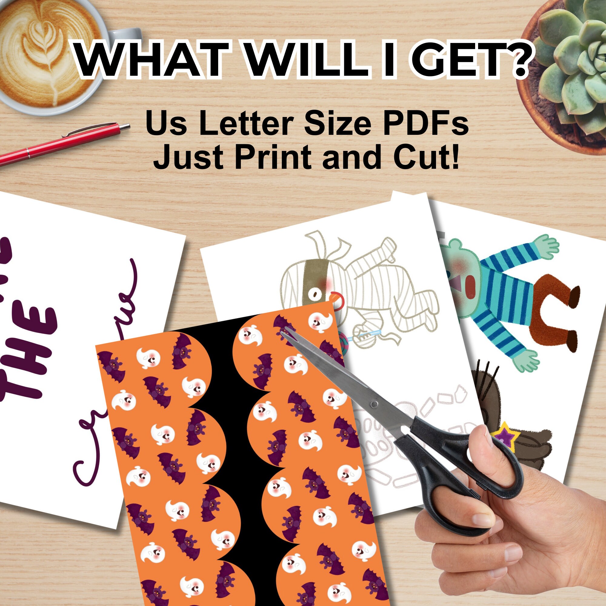 Halloween Bulletin Board Kit Fall Themed Bulletin Board Decor Set ...