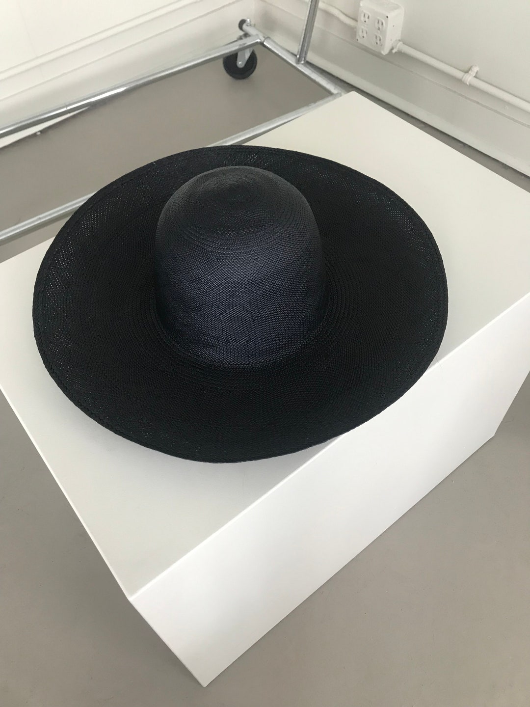 Black Solid Weave Panama Straw Bodies - Etsy