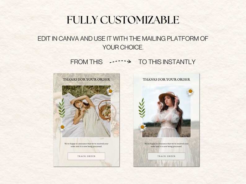 Email Marketing Templates, Canva Newsletter Template, Mailing List ...