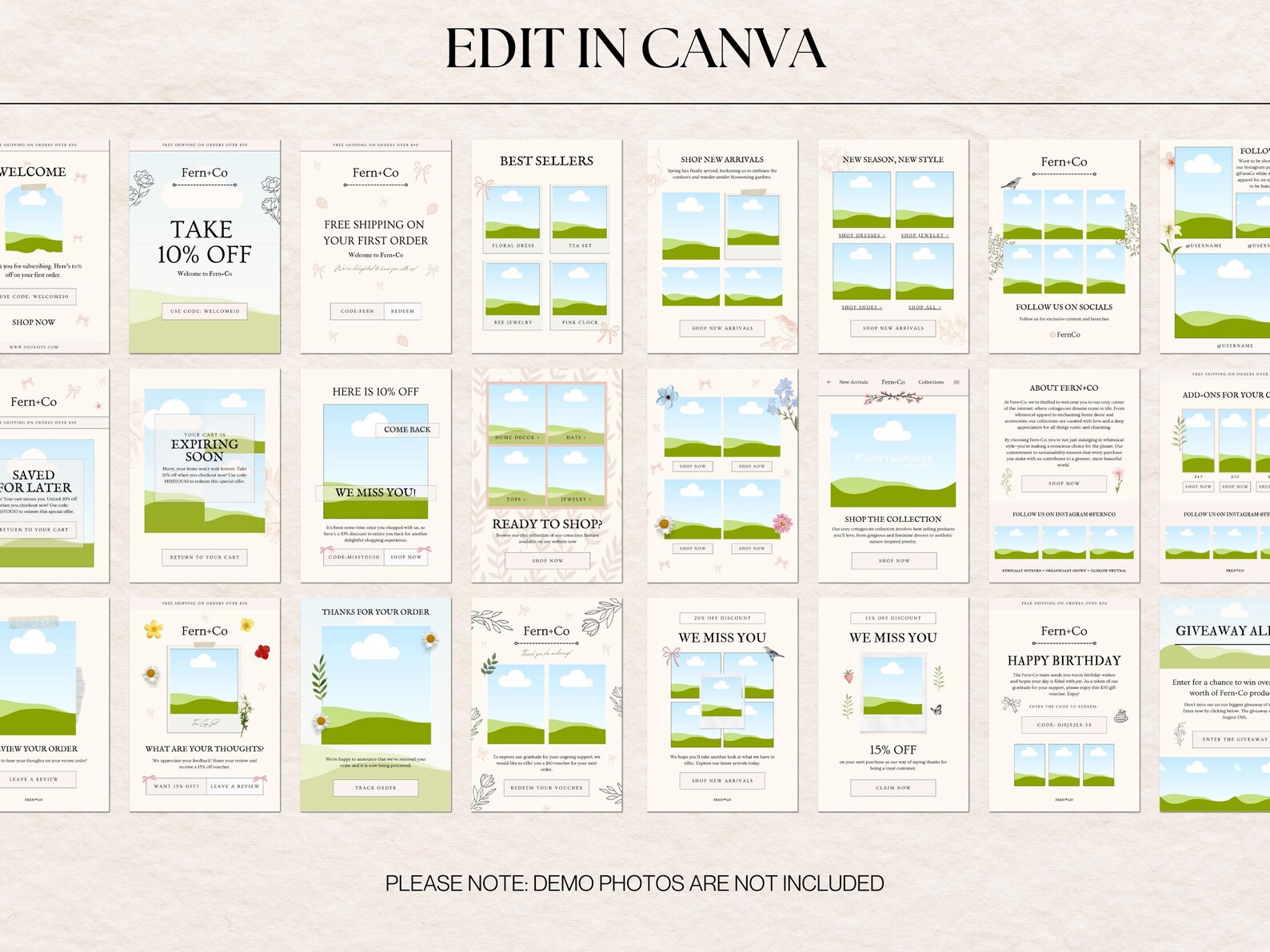Email Marketing Templates, Canva Newsletter Template, Mailing List ...