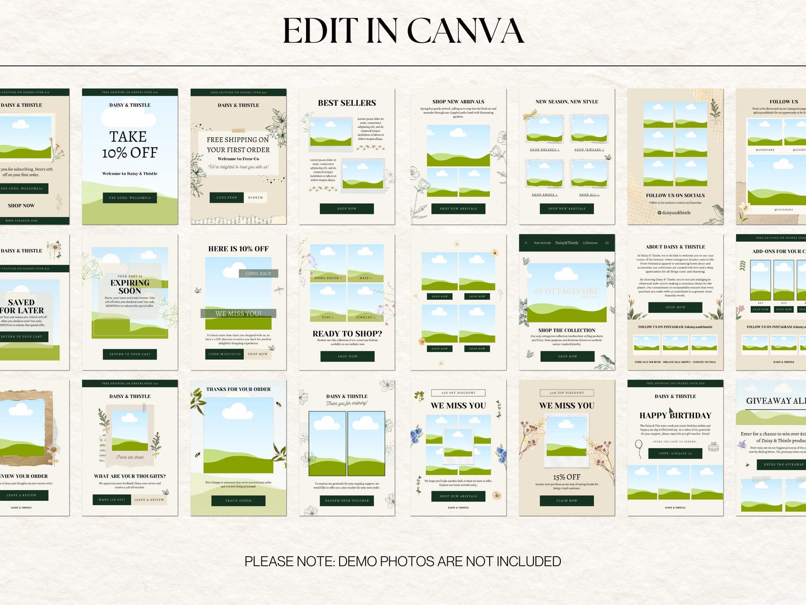 Email Marketing Templates, Canva Newsletter Template, Mailing List ...