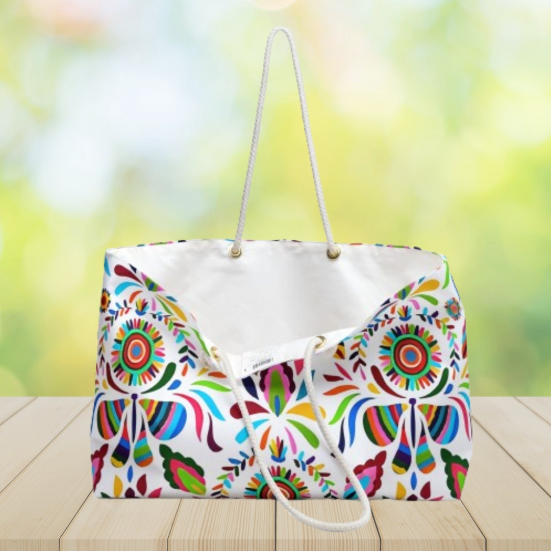 Colorful Mexican Weekender Bag Weekender Bag for Women - Etsy