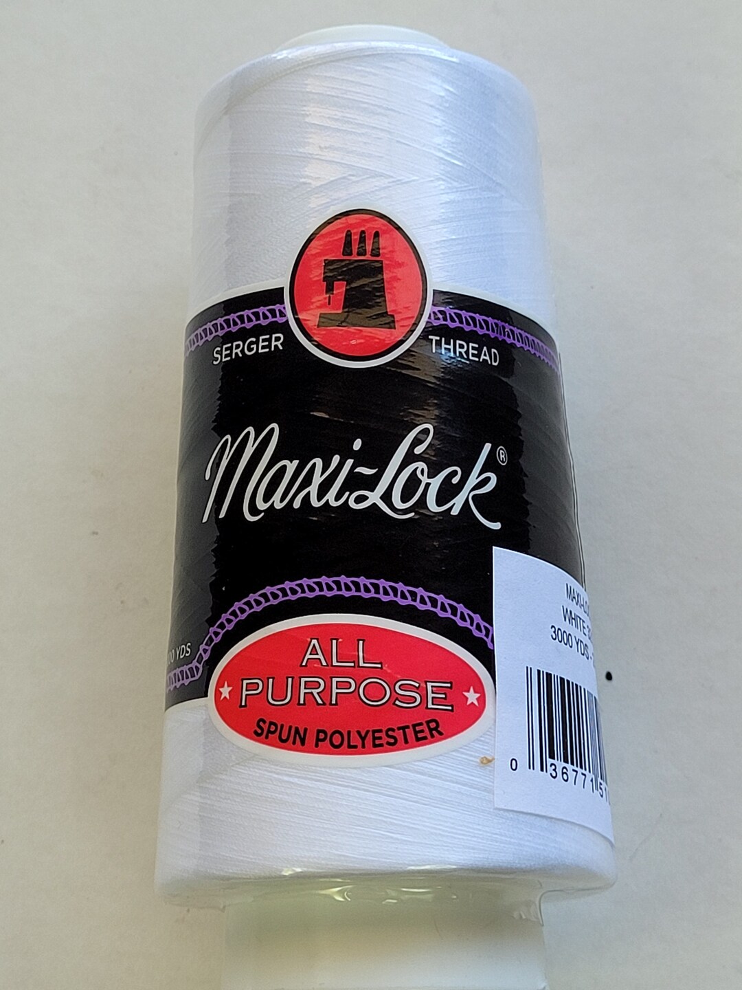 A&E Maxi Lock-white-sewing Thread-processed in the Usa - Etsy