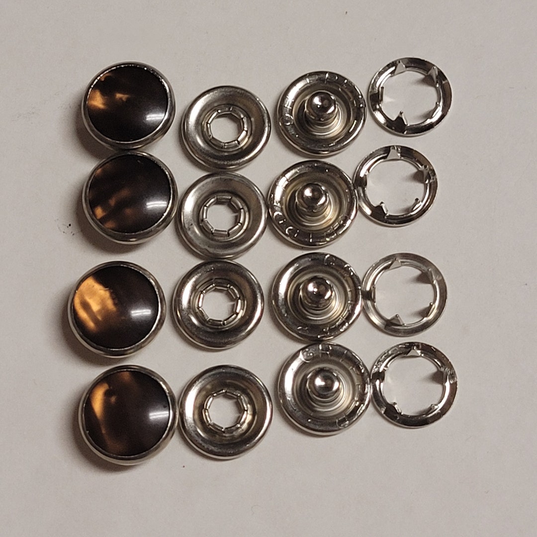 Western Polyester Pearl Snap-brown/with Wave Look-size 18-7/16 ...