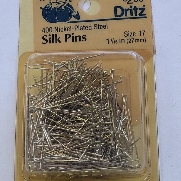 Vintage Straight Pins - Etsy