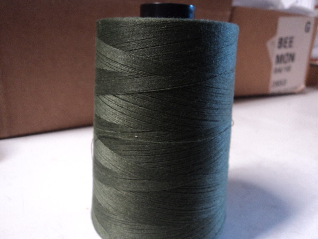 A&E Perma Core-poly Covered Polyester-t-30-olive M2-6000 Yd Cone-made ...