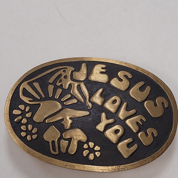 Jesus Belt Buckle - Etsy
