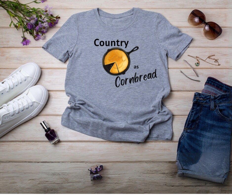 Country as Cornbread PNG, SVG, JPEG - Etsy