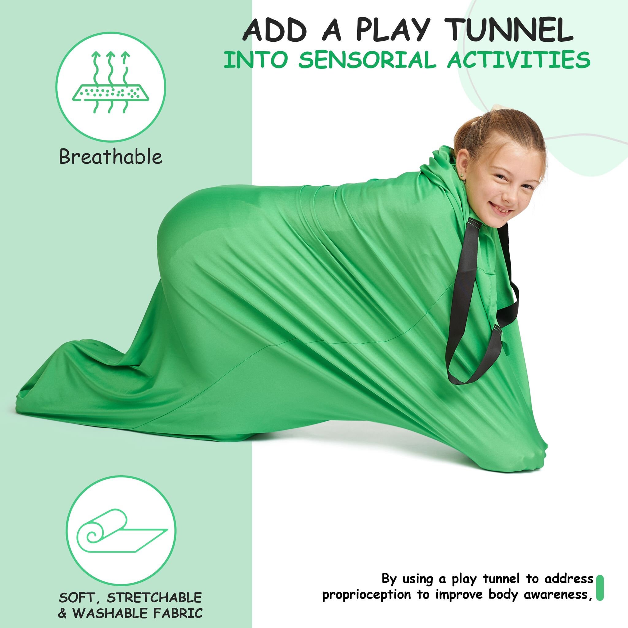 Sensory Compression Resistance Tunnel-ideal for Vestibular and ...