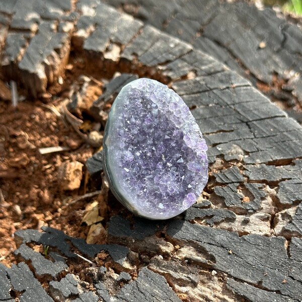 Amethyst Egg - Etsy