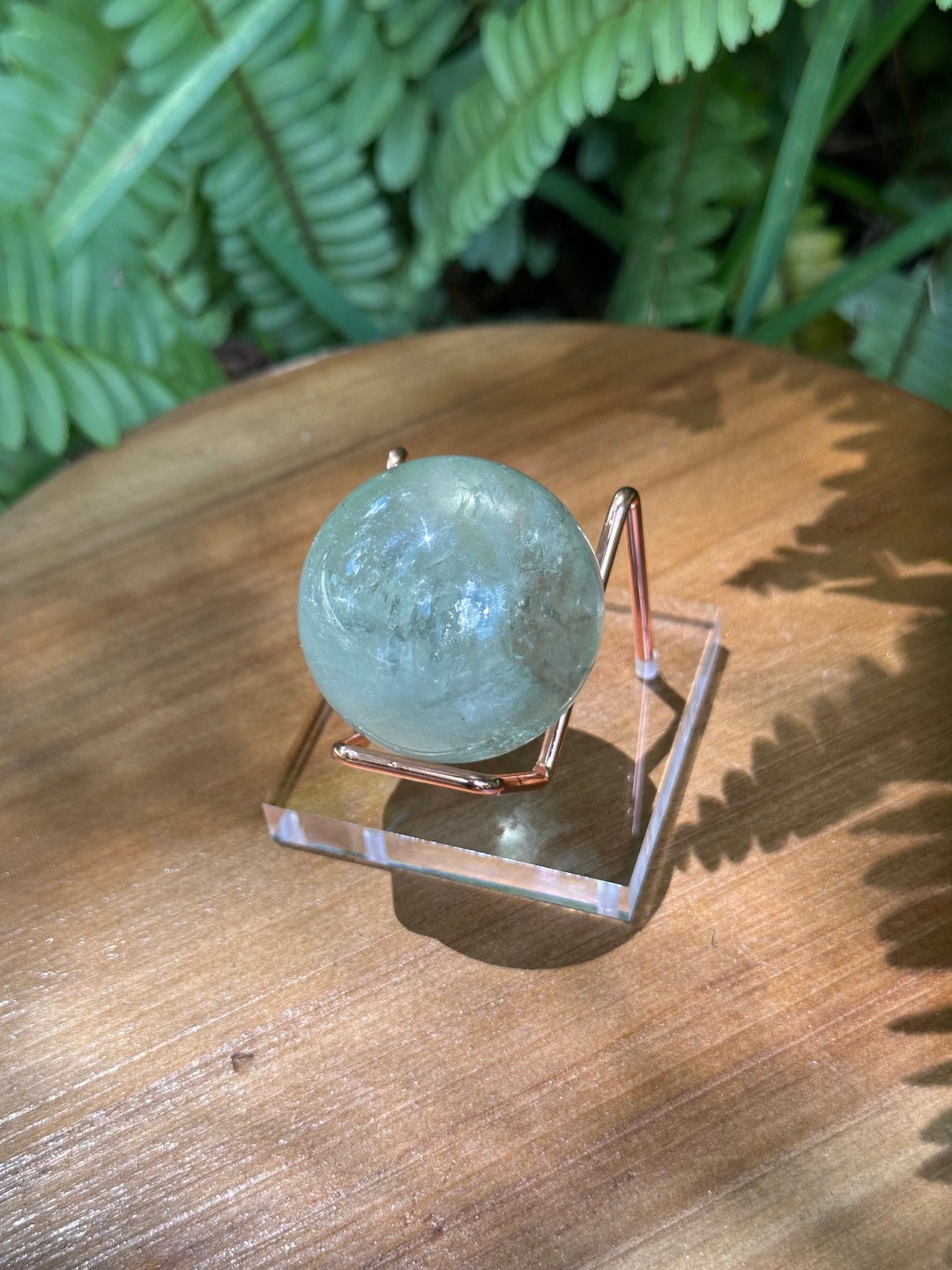 Green Amethyst Spheres - Etsy