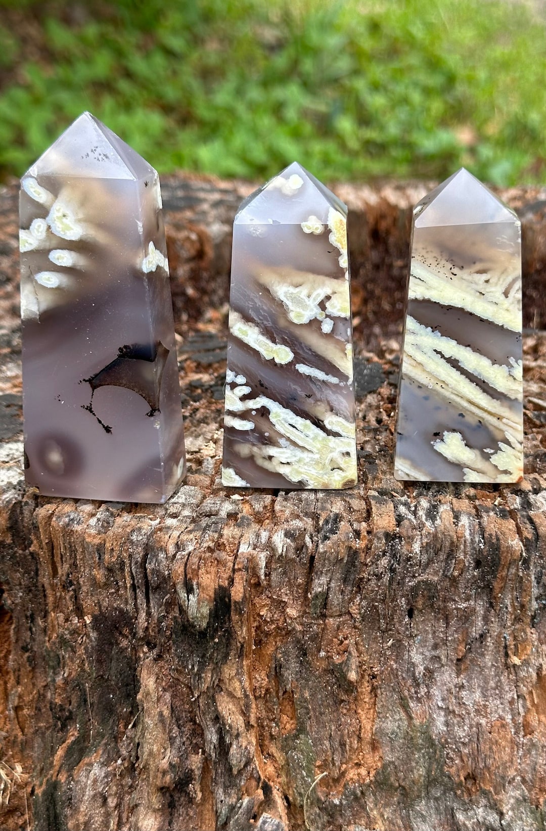 Agate Obelisk - Etsy