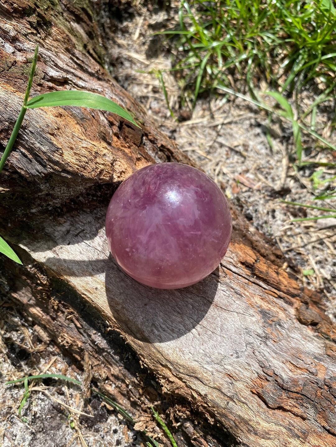 Rainbow Mica Fluorite Sphere - Etsy