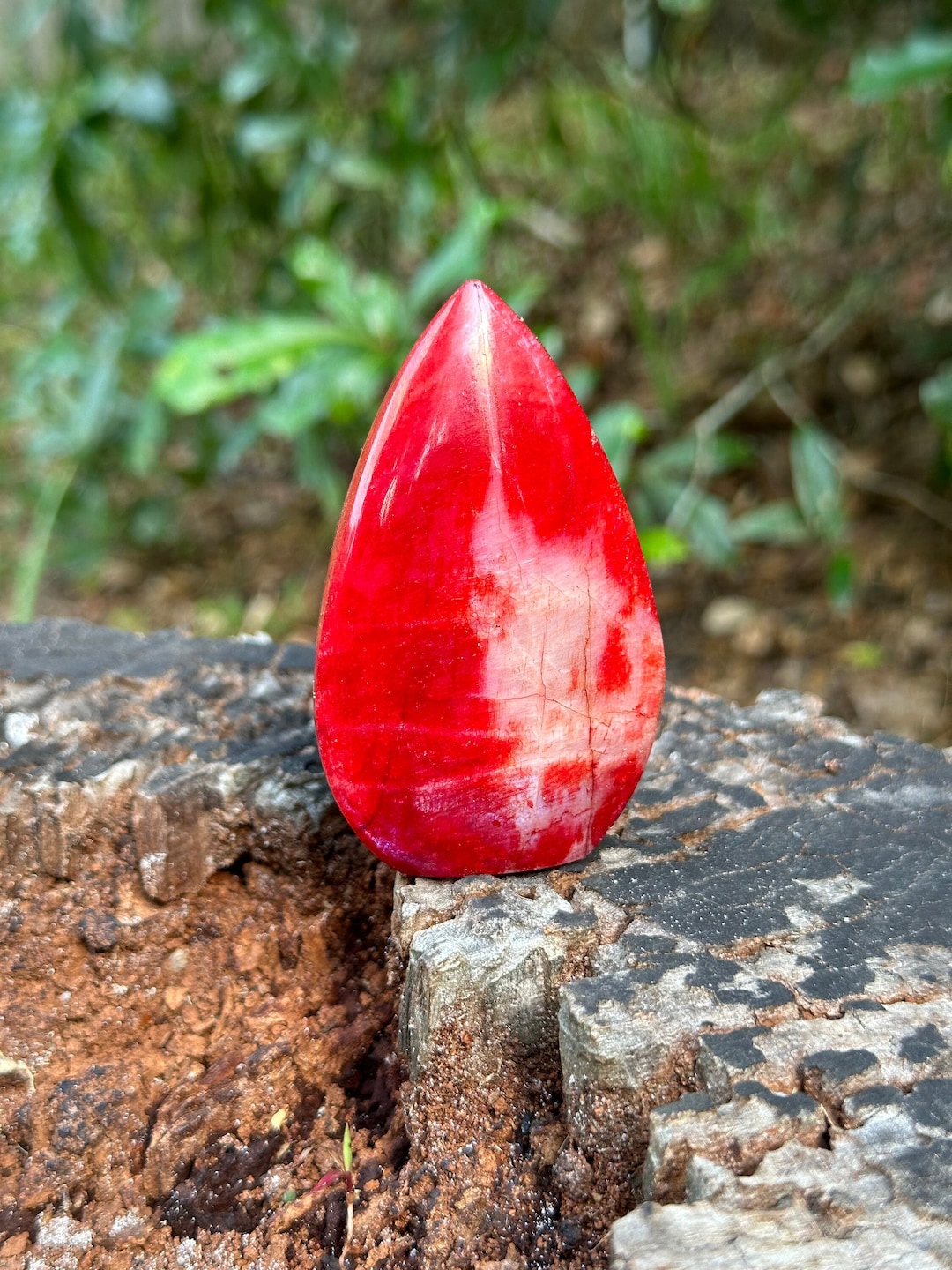 Blood Moonstone Flame - Etsy