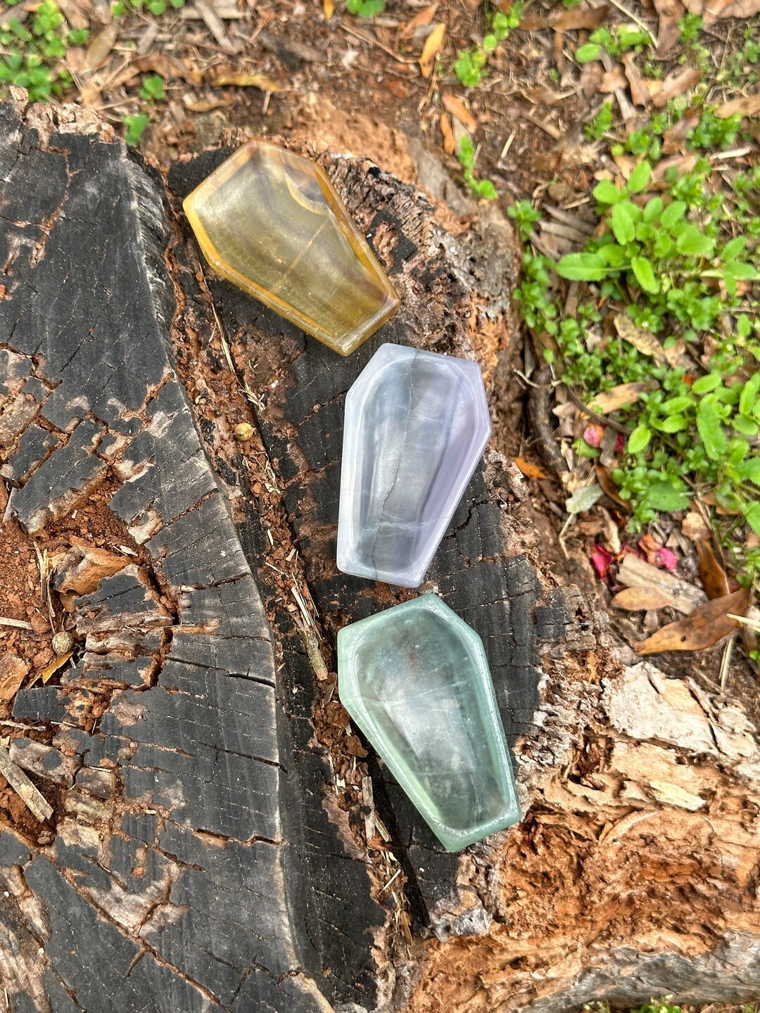 Fluorite Coffin Bowls - Etsy