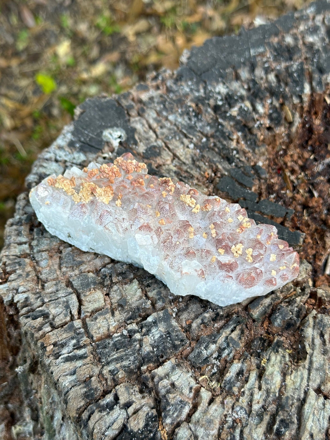 Red Quartz Cluster - Etsy
