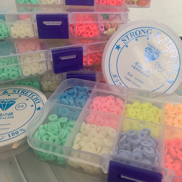 Clay Beads Kit - Etsy