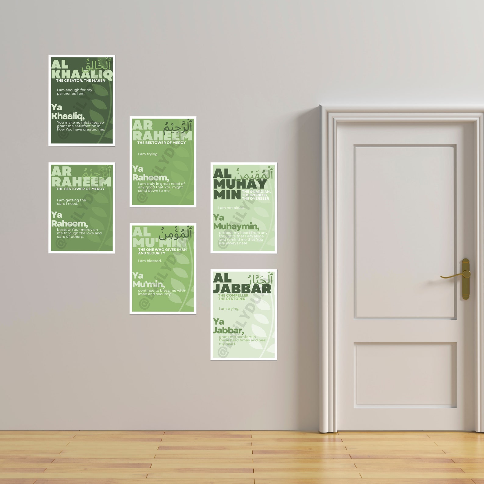 I Am | Daily Affirmation Cards | Daily Duaa Cards | Turning ...