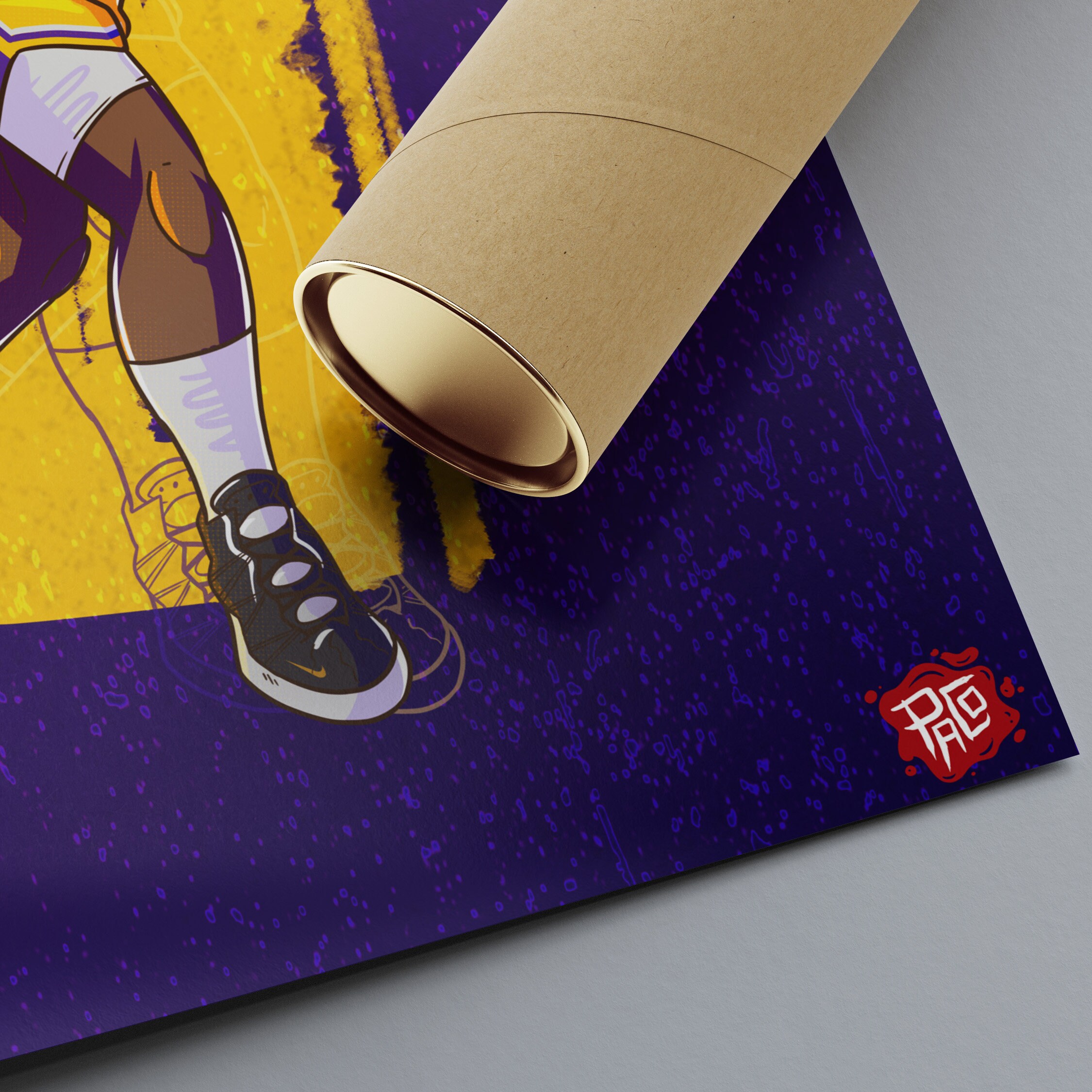 Lebron James Los Angeles Lakers Poster, NBA Posters, Basketball Wall ...