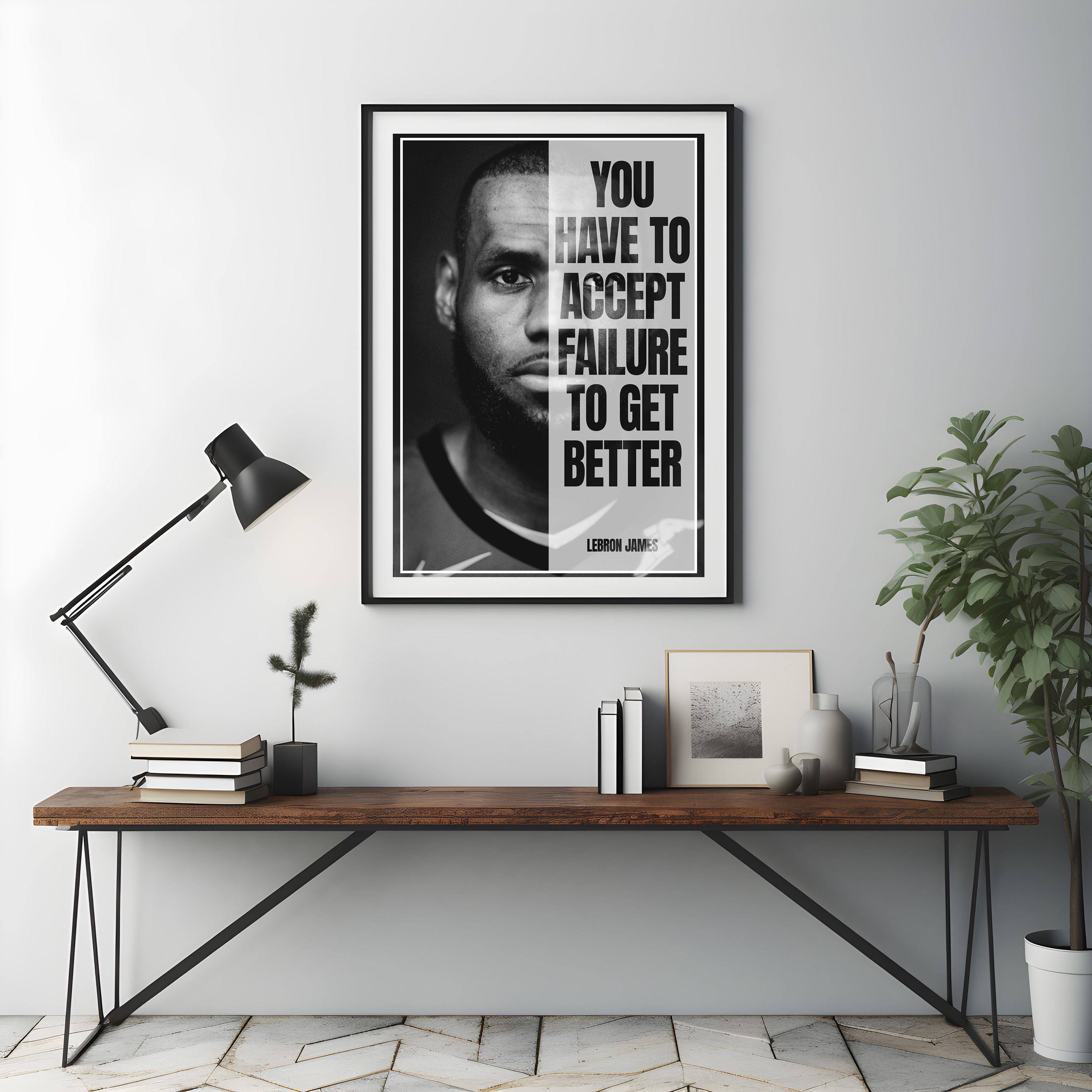 Lebron James Motivational Quote Poster NBA Poster Basketball - Etsy
