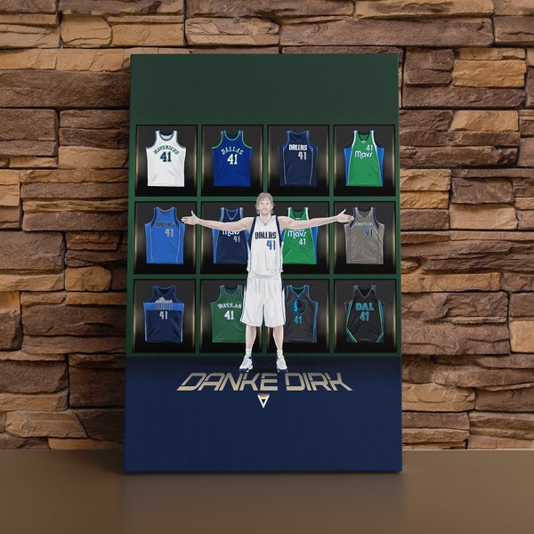 Dirk Nowitzki Poster - Etsy