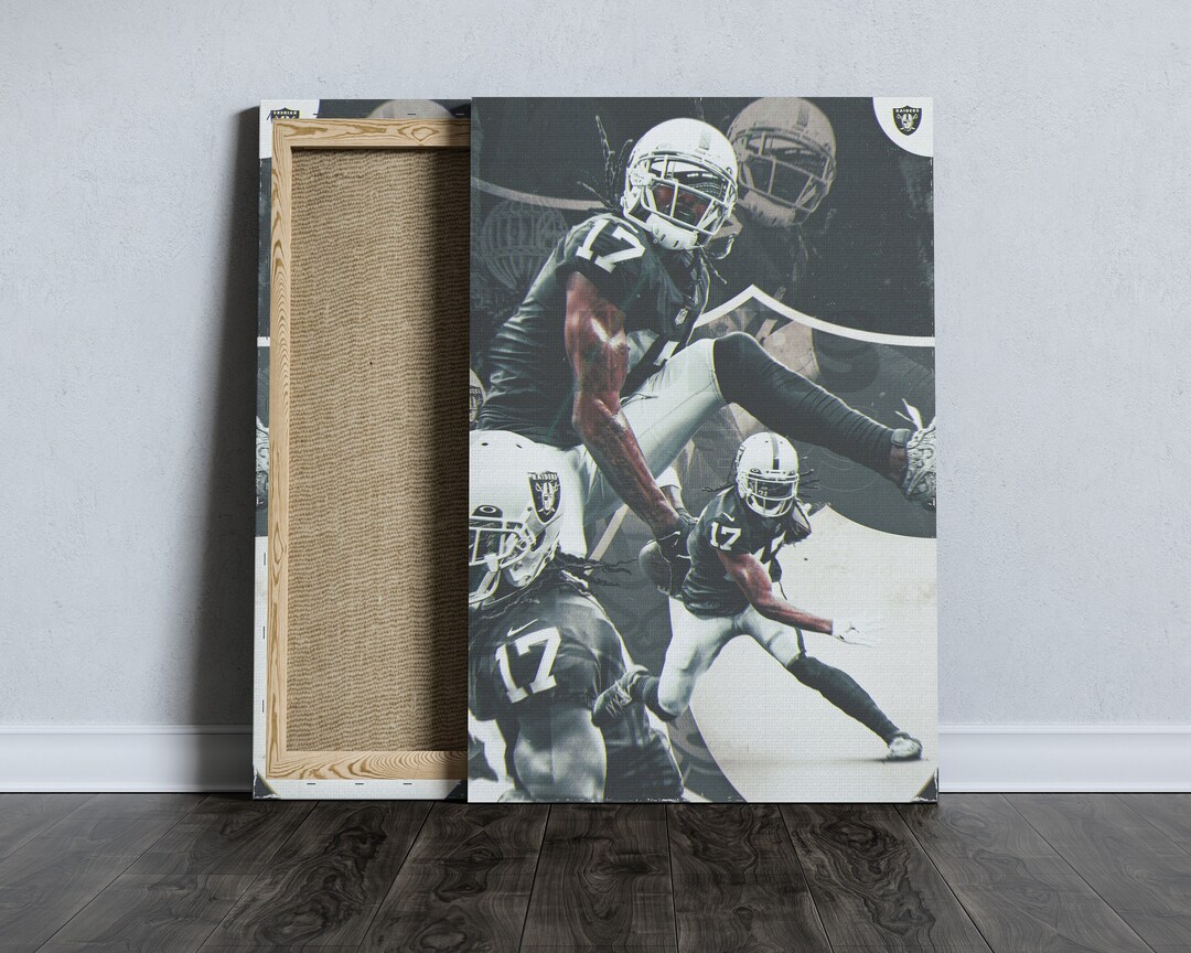 Las Vegas Raiders Davante Adams NFL Poster American Football Print ...
