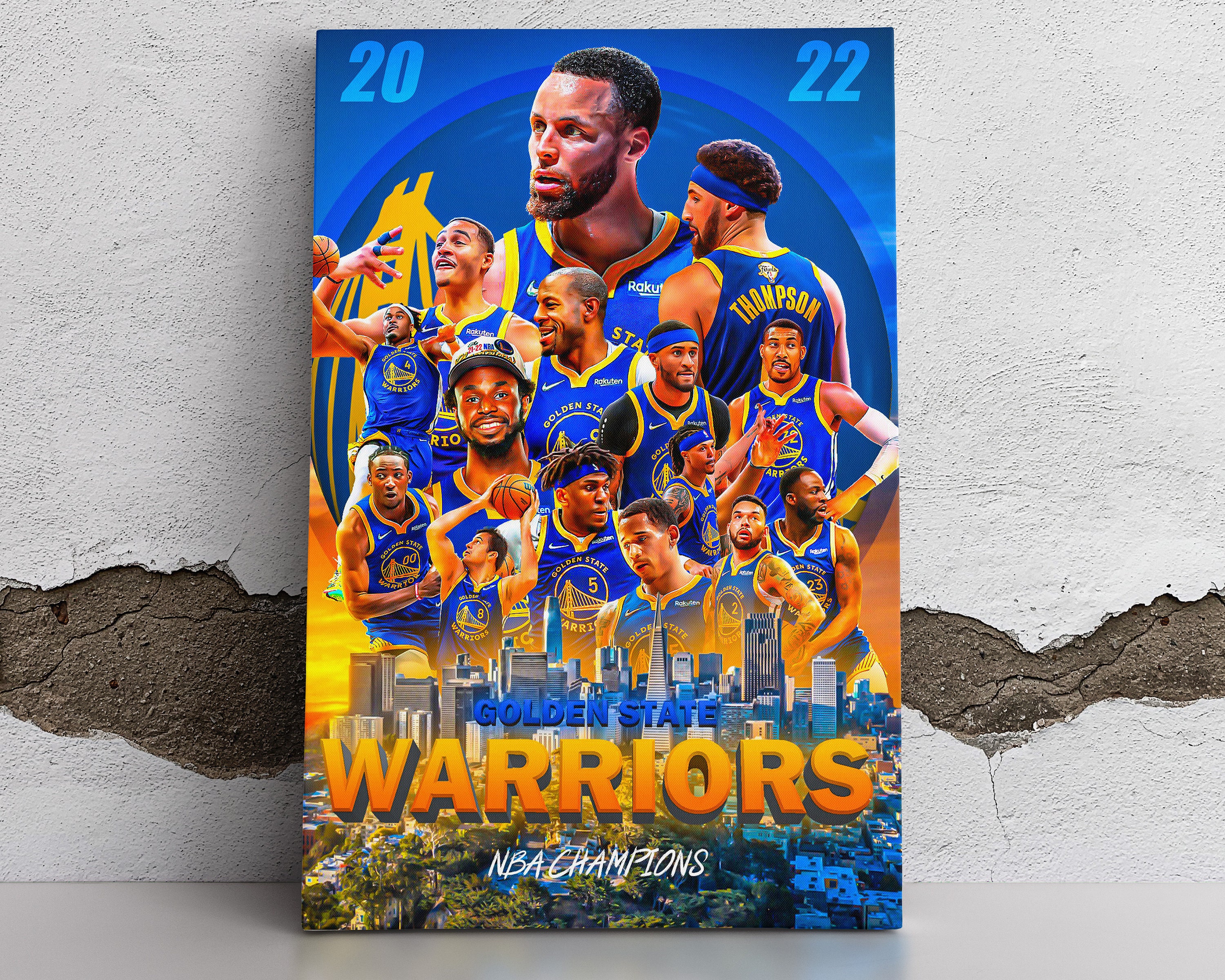 Goldenstate Warriors Steph Curry NBA Champions NBA Posters, Trendy ...