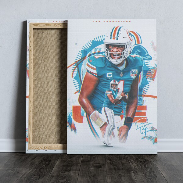 Tua Dolphins Print - Etsy