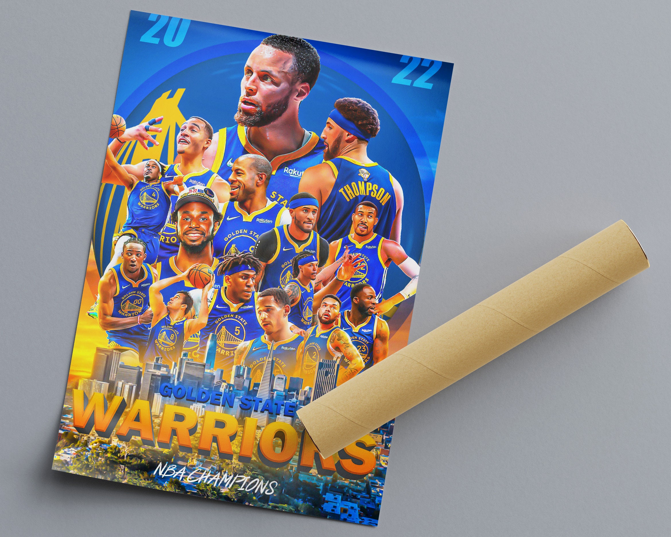 Goldenstate Warriors Steph Curry NBA Champions NBA Posters, Trendy ...
