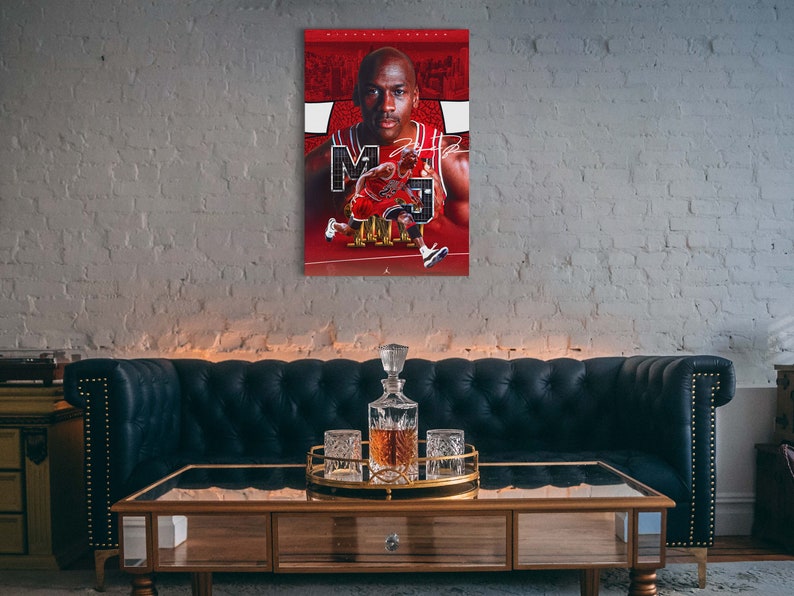 Michael Jordan Poster Chicago Bulls NBA Posters, Trendy Posters ...