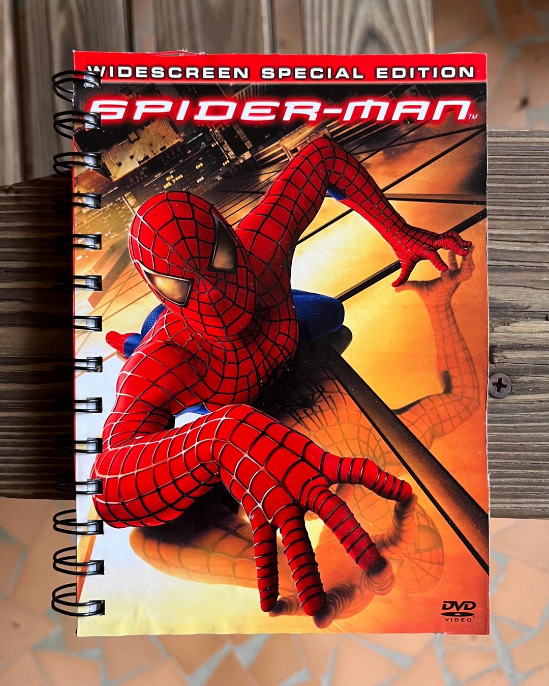 Spider-man DVD Notebook, Notepad, Journal for Movie Lovers - Etsy