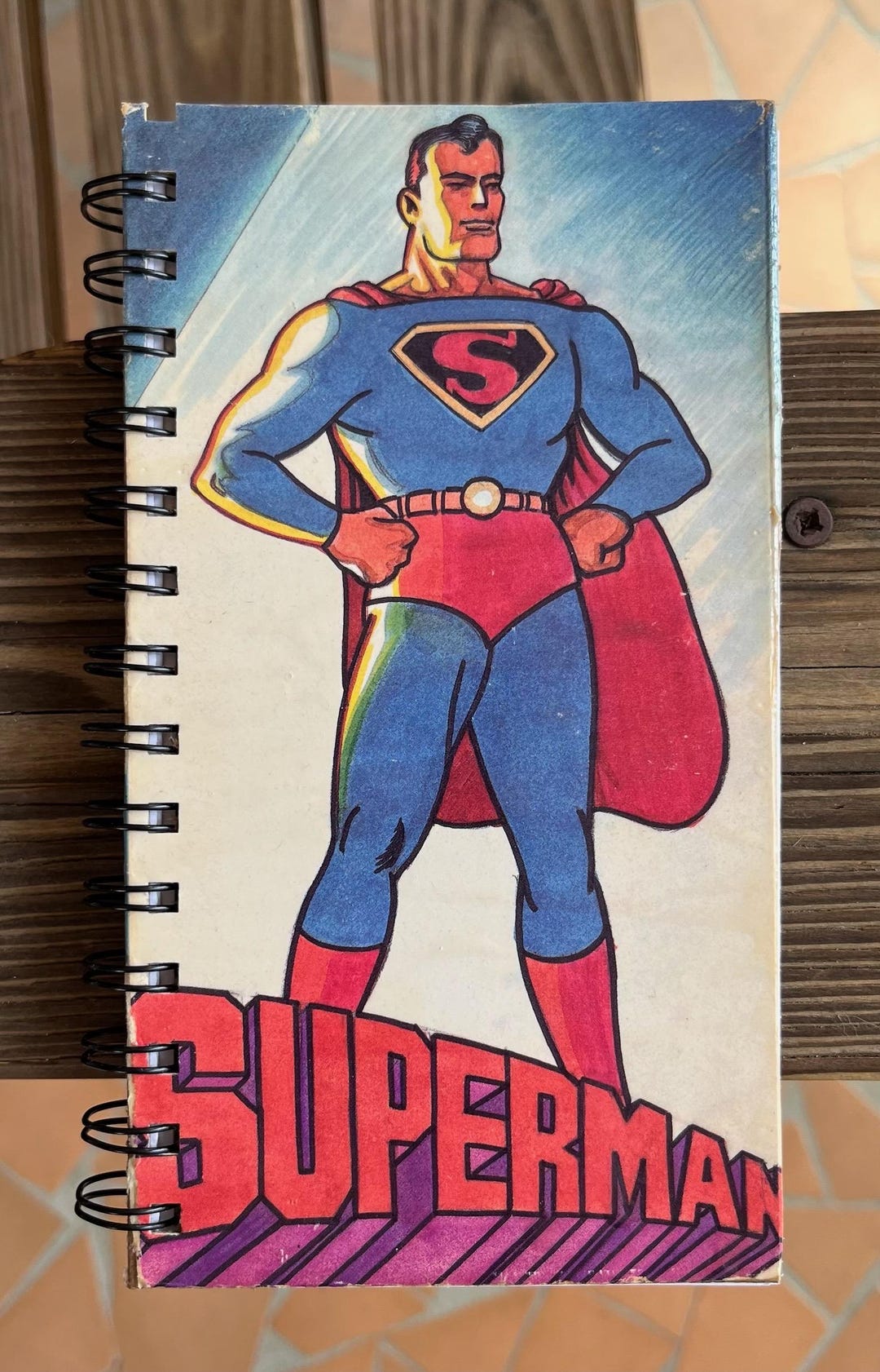 Superman VHS Notebook, Notepad, Journal for Movie Lovers - Etsy