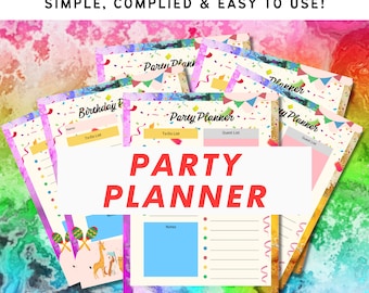 Birthday Tracker PDF Printable Birthday Planner Yearly - Etsy