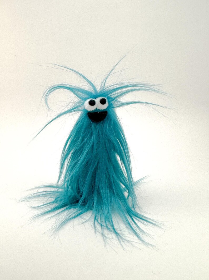 Lil Beasties Finger Puppet - Teal - Etsy