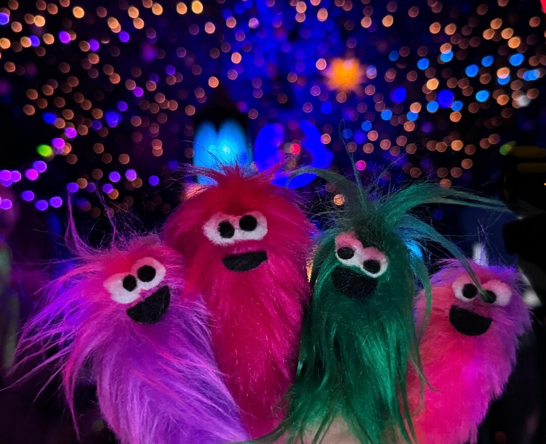 Lil Beasties Monster Finger Puppets by Caedarbrook Art Studio - Etsy