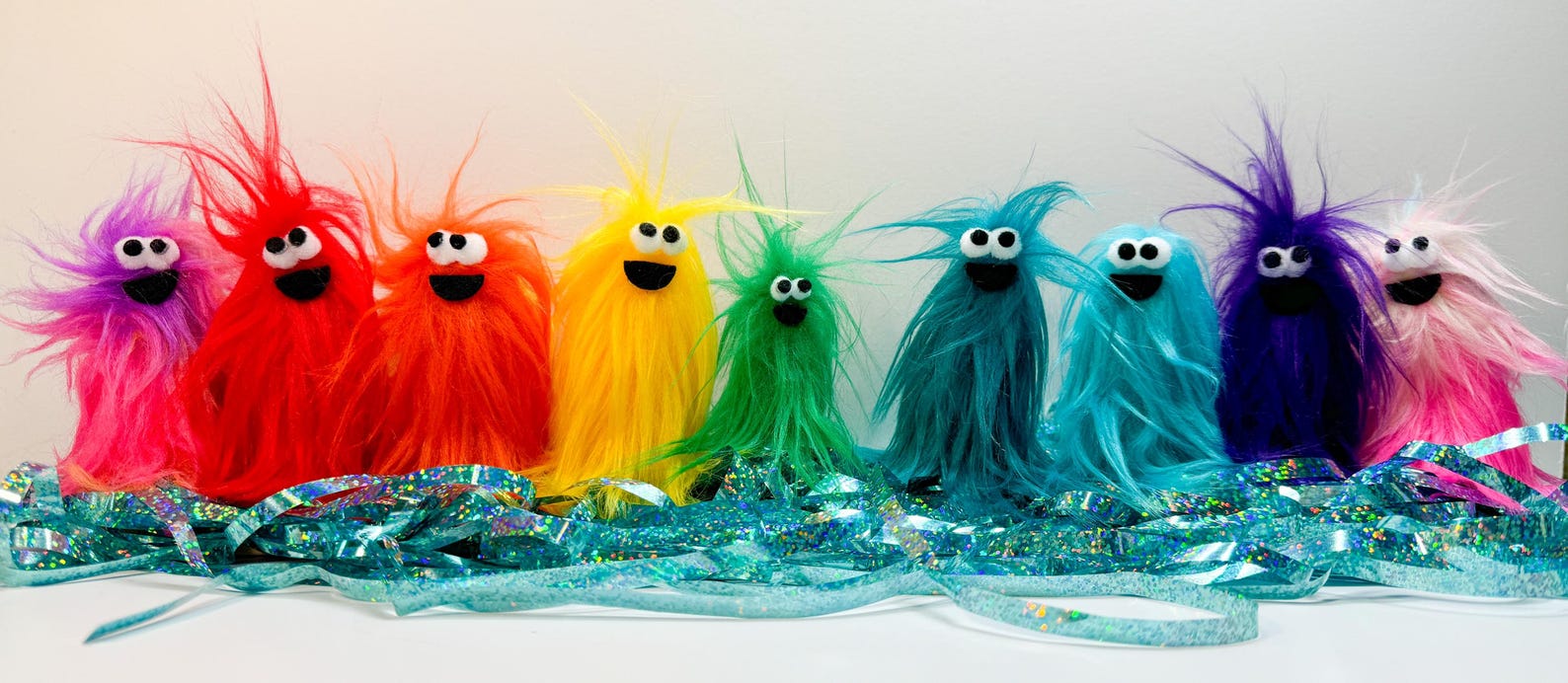 Lil Beasties - Monster Finger Puppet - Teal - Etsy